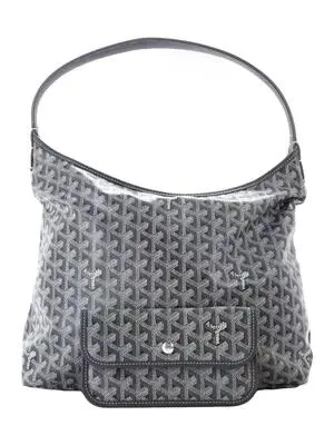 Goyard Boheme Coated Canvas Hobo Bag - Grey
