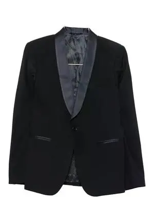 Brian Dales Shawl-lapel Single-breasted Suit - Blue