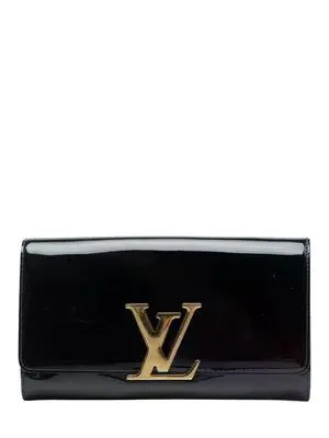 LOUIS VUITTON 2014 Vernis Louise Clutch Bag - Black