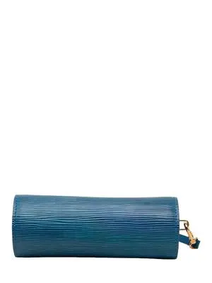 LOUIS VUITTON Louis Vuitton Epi Pochette Papillon Handbag Blue