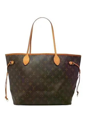 LOUIS VUITTON 2010 Monogram Neverfull Mm Tote Bag - Brown