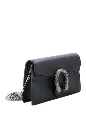 GUCCI Gucci Dionysus Leather Super Mini Clutch Bag