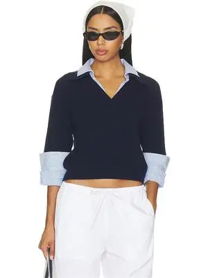 Brochu Walker Ciara Polo Looker Sweater - Multi