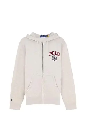 Polo Ralph Lauren Cotton Blend Sweatshirt With Hood - Grey