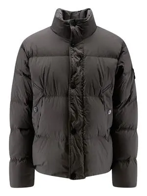 Stone Island Stone Island Garret Dyed Crinkle Reps NY Down Jacket Grey
