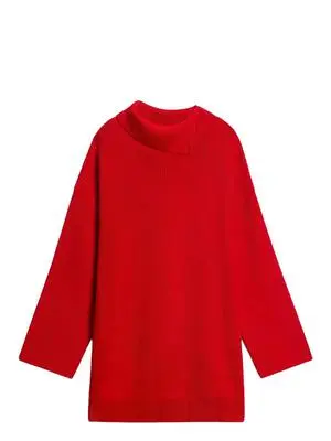 Woolrich Ribbed Knit Turtleneck Sweater - Red