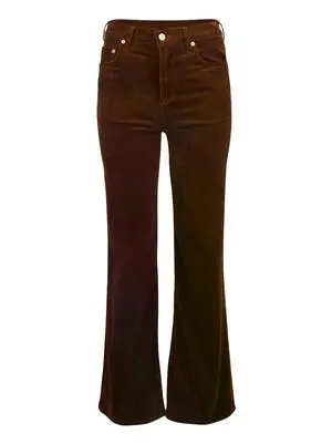 Citizens Of Humanity Kimberly Flared Corduroy Trousers - Brown