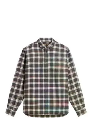 Woolrich Warren Check-flannel Shirt - Grey