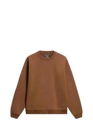 Woolrich Logo-print Crew-neck Sweatshirt - Brown