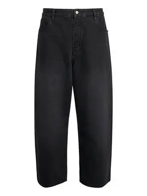 Studio Nicholson Barrel Leg Jeans - Black