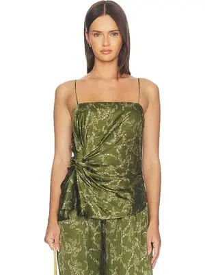 Amanda Uprichard Maci Top - Green