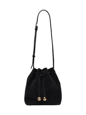 LIFFNER Charm Bucket Small Suede - Black