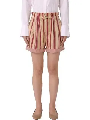 Isabel Marant Étoile Striped Cotton Shorts - Multicolor