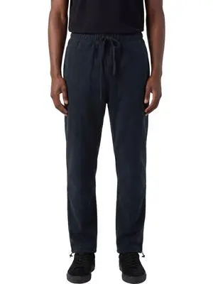 Fear Of God Slim Fit Cotton Blend Jogging Trousers With Drawstring - Black