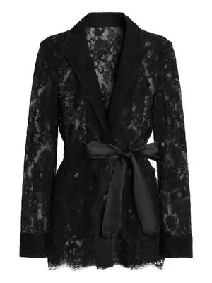 Dolce & Gabbana Lace Vanity Shirt - Black