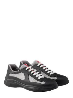 Prada America's Cup Sneakers - Black