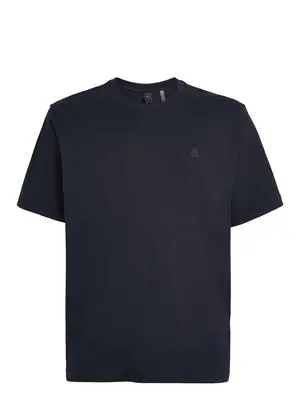 Moose Knuckles Cotton Logo Yul T-shirt - Navy