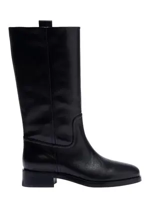 AeydĒ Theo Leather Boots - Black