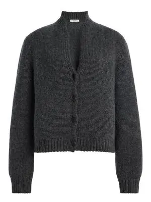 THE ROW Pynta Cashmere Cardigan - Grey