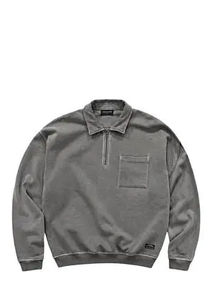 UNTAPPED Field Quarter Zip : Utility Refined For Everyday Wear - Grey