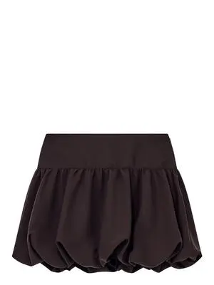 Armani Exchange Recycled Crepe Slim Fit Skirt - Brown