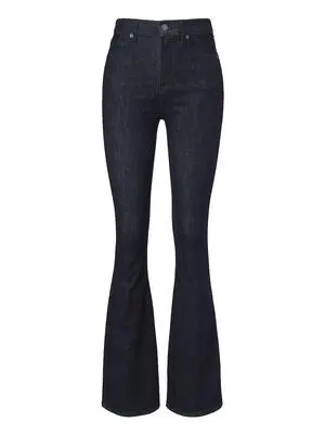 Veronica Beard Beverly Flared Jeans - Blue