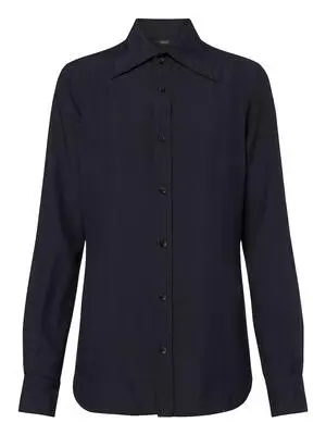 Gucci Silk Poplin Shirt - Blue