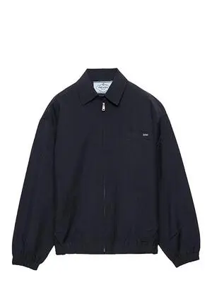 Prada Mohair Wool Blouson Jacket - Blue