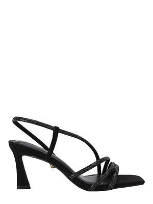 Kurt Geiger Annabel Embellished Heeled Sandals - Black
