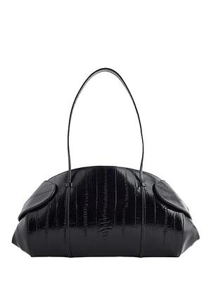 NEOUS Berenices East West Leather Shoulder Bag - Black