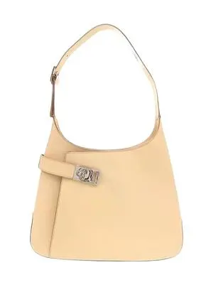 FERRAGAMO 1990-2010 Leather Gancini Shoulder Bag - Neutrals