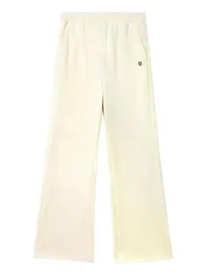 CHOCOOLATE Corduroy Effect Wide-leg Trousers - Neutrals