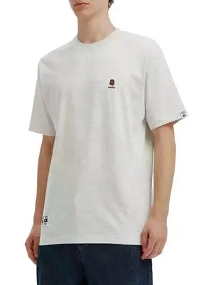 FINGERCROXX Embroidered-logo T-shirt - Grey