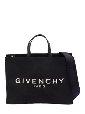 Givenchy Logo Print Tote Bag - Black