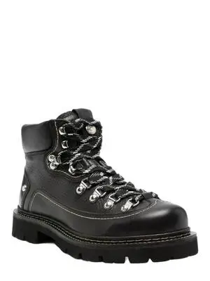 Dsquared2 Canadian Lace-up Leather Boots - Black
