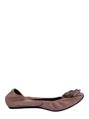 LANVIN Lanvin Embellished Ballet Flats Pink