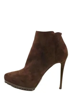 LE SILLA Zip-fastening Ankle Boots - Brown