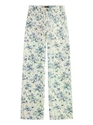 Ralph Lauren Floral Print Jeans - Neutrals