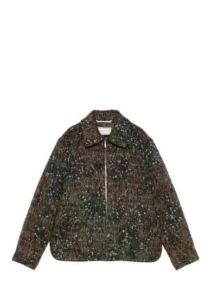 Peserico Zip-up Collared Jacket - Brown