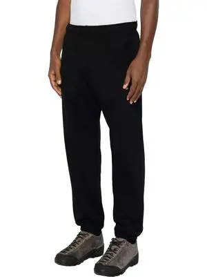 Carhartt Work In Progress Chase Logo-embroidered Elasticated Track Pants - Black