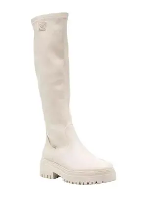 MEXX Knee-high Chunky Sole Boots - Neutrals