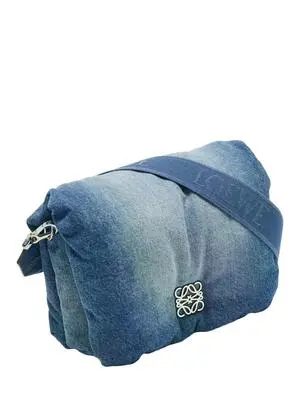 Loewe Goya Puffer Shoulder Bag - Blue
