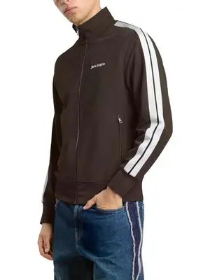 Palm Angels Classic Logo Track Sweater - Brown