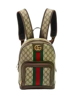Gucci Small Ophidia Gg Supreme Backpack - Neutrals