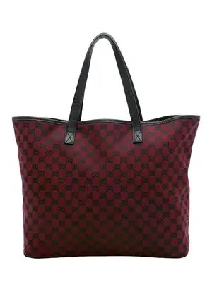 Gucci 2000-2015 Gg Canvas Tote Bag - Red
