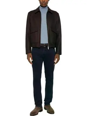 Jacob Cohen Logo-patch Slim-fit Jeans - Blue