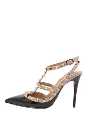 Valentino Garavani Rockstud Caged Pumps - Black