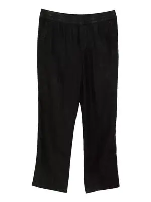 JAMES PERSE Lightweight Linen Pants - Black