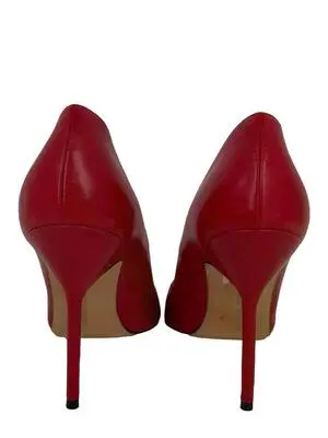 Manolo Blahnik Bb 105 Pointed-toe Pumps - Red