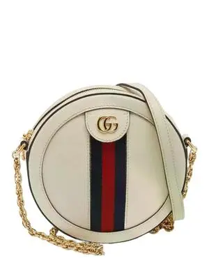 Gucci Ophidia Round Shoulder Bag - Neutrals